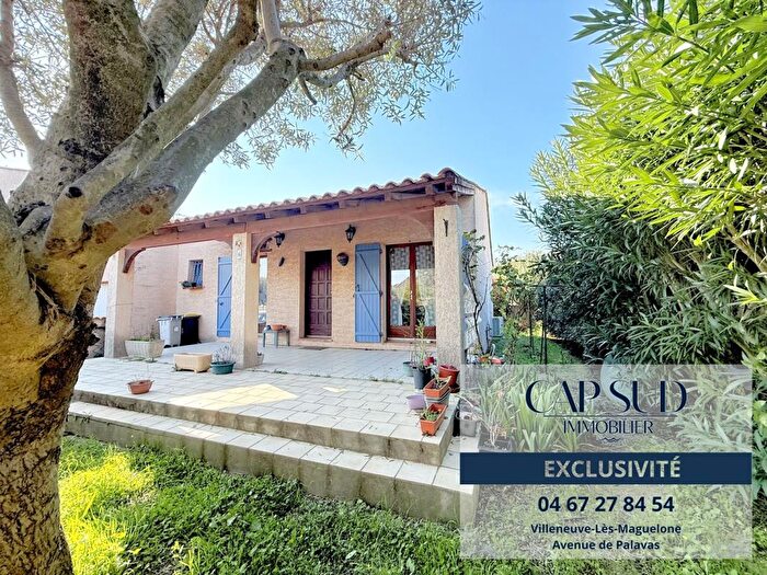 Maison à vendre - Villeneuve-lès-Maguelone - 4 pièces - 3 chambres