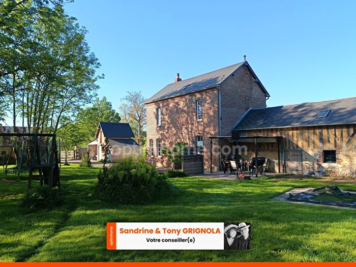 Maison à vendre - Saint-Martin-de-Mailloc - 7 pièces - 4 chambres