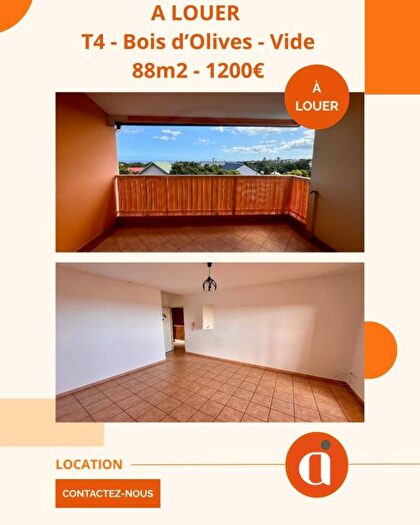 Appartement 4 pièces à Saint-Pierre, à louer