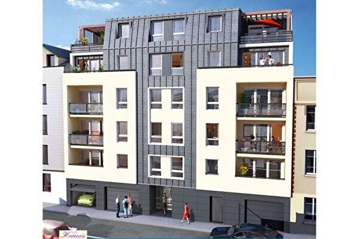 Appartement à louer - Anatole France-Danton, Le Havre - 3 pièces - 2 chambres