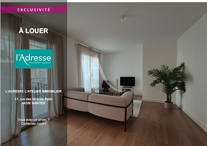 Appartement à louer - Nantes, Centre-ville - 2 pièces - 1 chambre