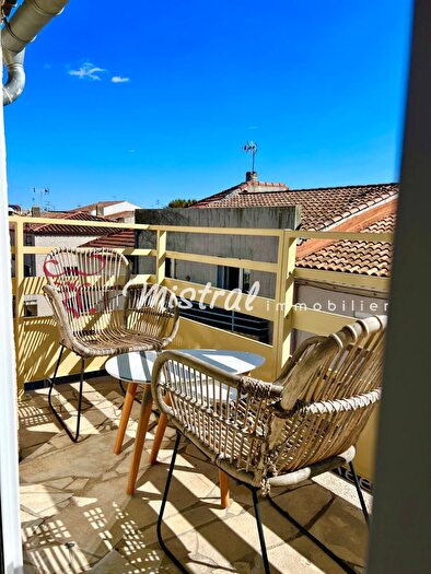 Appartement à louer - Le Grau-du-Roi - 2 pièces - 1 chambre