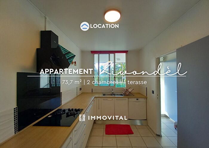 Appartement à louer - Le Moule - 3 pièces - 2 chambres