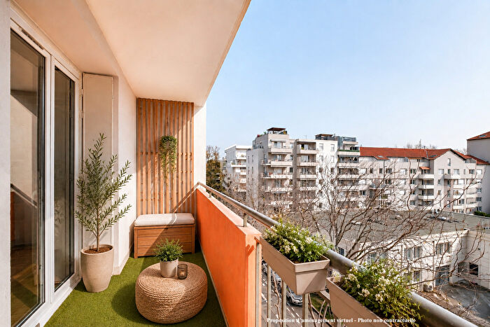 Villeurbanne, Ferrandière, Maisons Neuves : Appartement 4 pièces à vendre