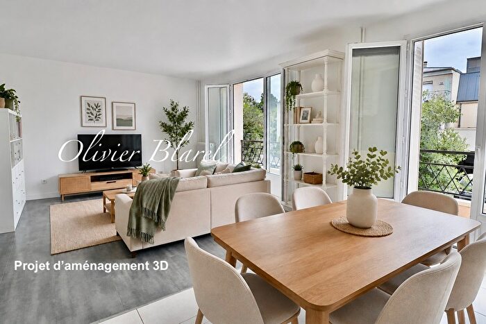 Le Plessis-Robinson, Coteau : Appartement 3 pièces à vendre