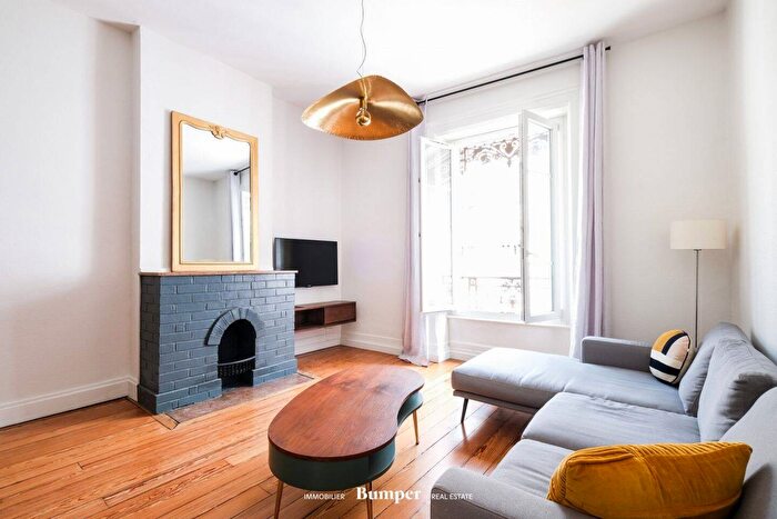 Appartement à louer - Brotteaux, Lyon ème arrondissement - 2 pièces - 1 chambre