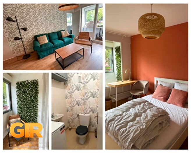 Appartement à louer - Quartiers Nord-Ouest, Villejean - 1 pièce - 1 chambre
