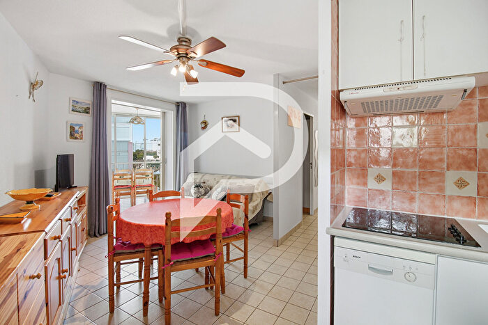 Appartement à vendre - Le Grau-du-Roi, Port Royal, Plage Rive Gauche - 2 pièces - 1 chambre