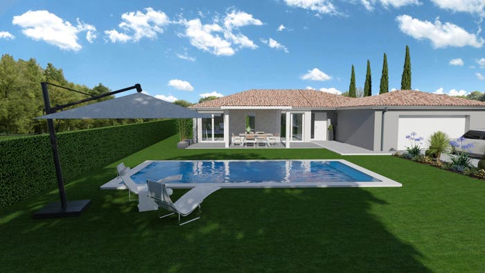 Montaigut-sur-Save - Maison 5 pièces à vendre