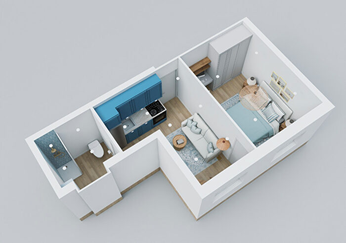 Appartement à vendre - Saint-Pierre-Quiberon - 2 pièces - 1 chambre