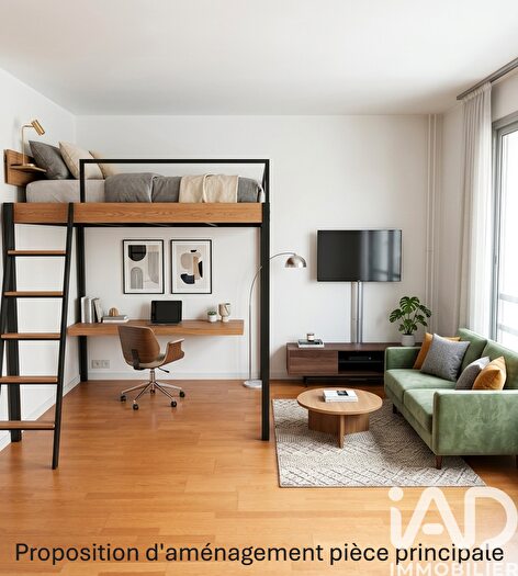 Appartement 1 pièce à Paris 17ème, Ternes, Maillot, à vendre