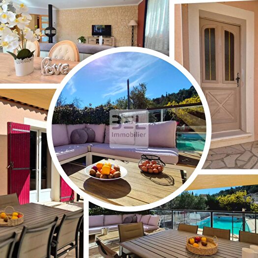 Maison à vendre - Bagnols-sur-Cèze, LAncise, Chaudeyrac, Montigal - 6 pièces - 4 chambres