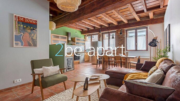 Appartement à louer - Pentes de la croix-rousse, Lyon er arrondissement - 3 pièces - 2 chambres