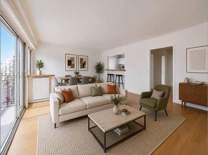 Appartement 3 pièces à vendre à Paris 20ème, Belleville