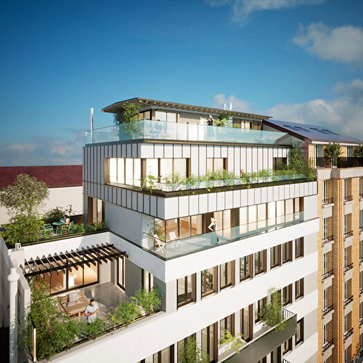 Appartement à vendre - Clichy, Centre-ville - 4 pièces - 3 chambres