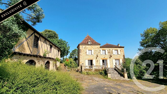 Maison à vendre - Campagnac-lès-Quercy - 9 pièces - 6 chambres