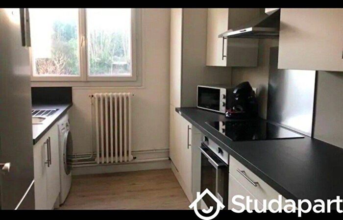 Appartement à louer - Coteaux Ouest-Pasteur, Rouen - 1 pièce - 1 chambre