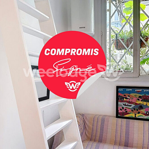 Appartement à vendre - Paris e  - 1 pièce - 1 chambre