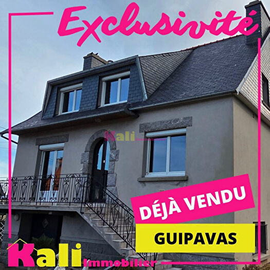 Maison à vendre - Guipavas, Centre-ville - 6 pièces - 4 chambres