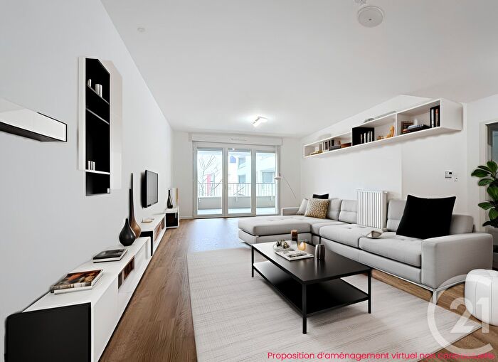 Appartement à vendre - Nantes, Eraudière, La Marrière, Rond-point de Paris - 3 pièces - 2 chambres