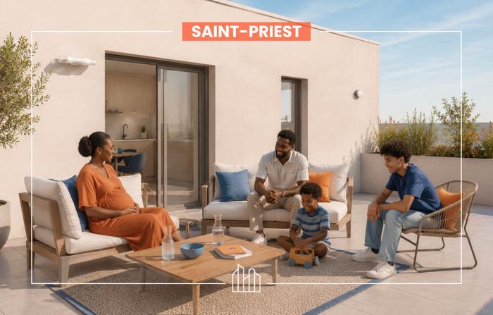 Maison 2 pièces à vendre à Saint-Priest, Centre-ville