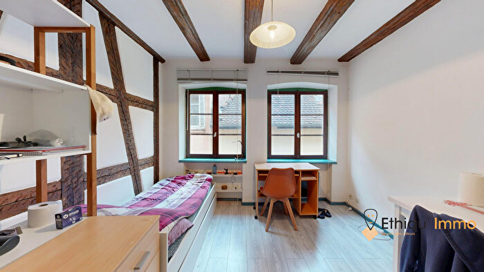 Appartement 1 pièce à Strasbourg, Krutenau, à vendre