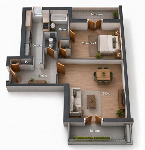 Maisons à vendre et appartements à louer - 3