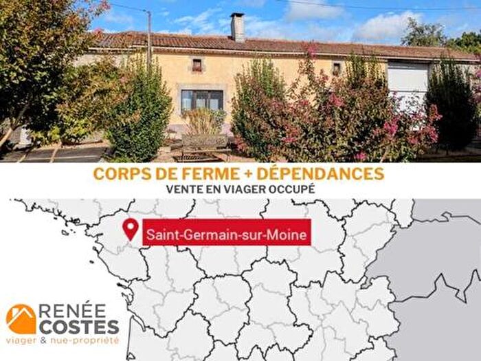 Saint-Germain-sur-Moine : Maison 4 pièces à vendre