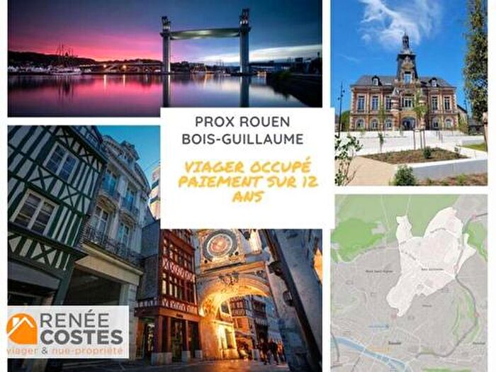 Maison à vendre - Bois-Guillaume, Mont Fortin, Grande Route - 4 pièces - 2 chambres