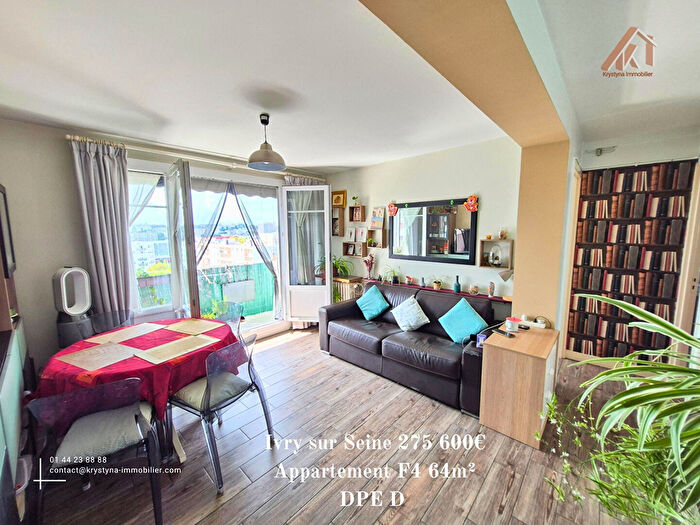 Appartement 4 pièces à vendre à Ivry-sur-Seine, Monmousseau, Verollot