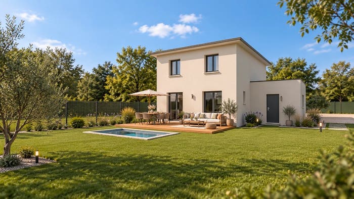 Jonquières-Saint-Vincent - Maison 4 pièces à vendre