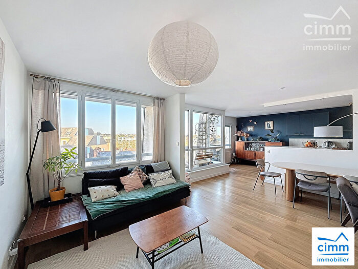 Appartement à vendre - Quartiers Centre, Rennes - 4 pièces - 3 chambres