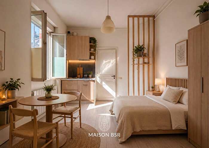 Appartement 1 pièce à vendre - Nantes, Saint-Clément, Jardin des plantes, Caserne Lamoricière