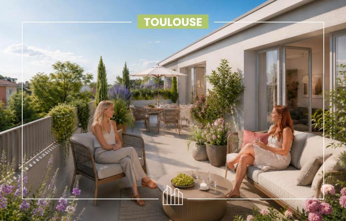 Toulouse, Trois Cocus, Larroque, Rixens : Maison 2 pièces à vendre
