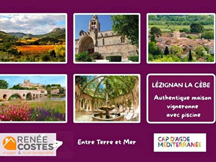 Lézignan-la-Cèbe : Maison 6 pièces à vendre