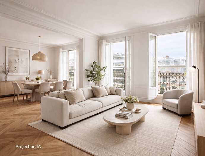 Appartement 4 pièces à vendre à Paris 17ème, Courcelles, Wagram
