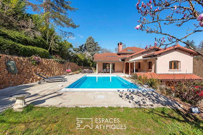 Maison à vendre - Tassin-la-Demi-Lune, Montpinot, Le Bourg - 10 pièces - 7 chambres