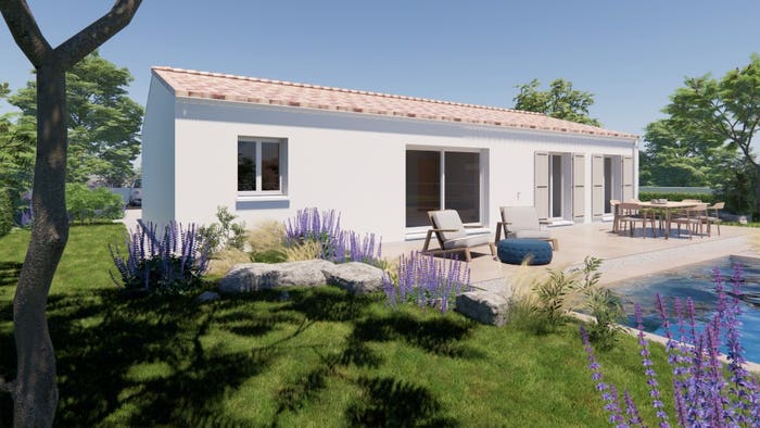 Sainte-Lheurine - Maison 3 pièces à vendre