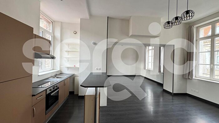Appartement à louer - Douai, Centre-ville - 2 pièces - 1 chambre