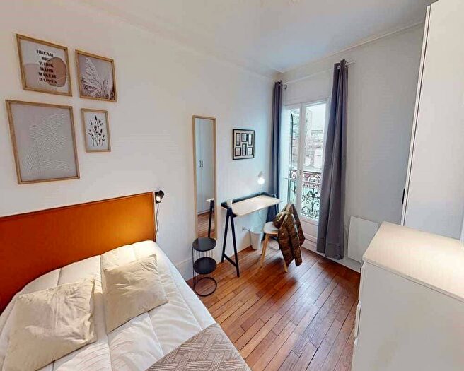 Clignancourt-Jules Joffrin, Paris 18ème arrondissement : Appartement 1 pièce à louer