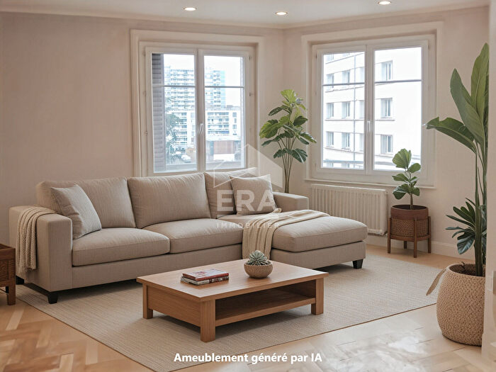 Appartement à vendre - Lyon e , Villette, Paul Bert - 4 pièces - 2 chambres