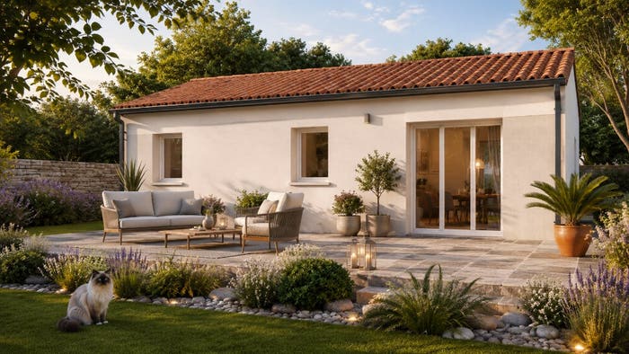 Maison 3 pièces à vendre à Villedoux