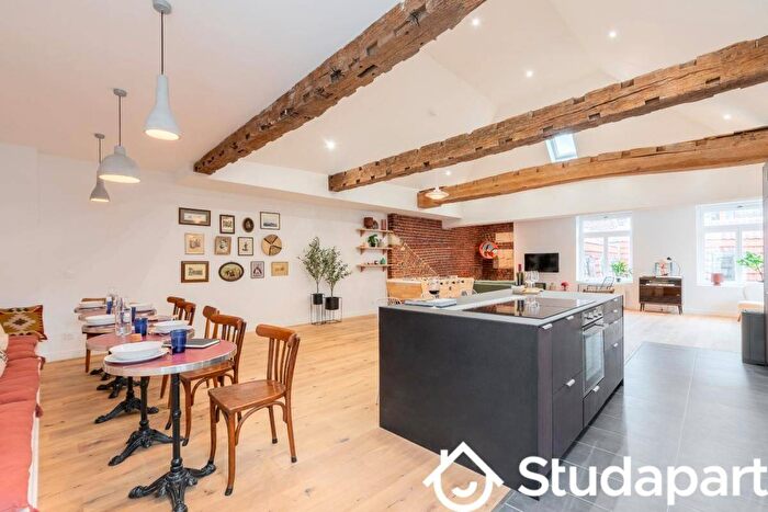 Appartement à louer - Vieux Lille - 1 pièce - 3 chambres