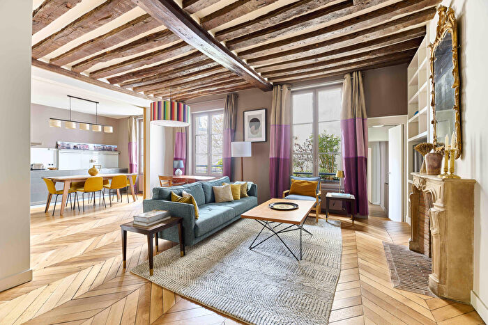 Appartement à vendre - Paris e , Saint-Michel, Monnaie - 3 pièces - 2 chambres