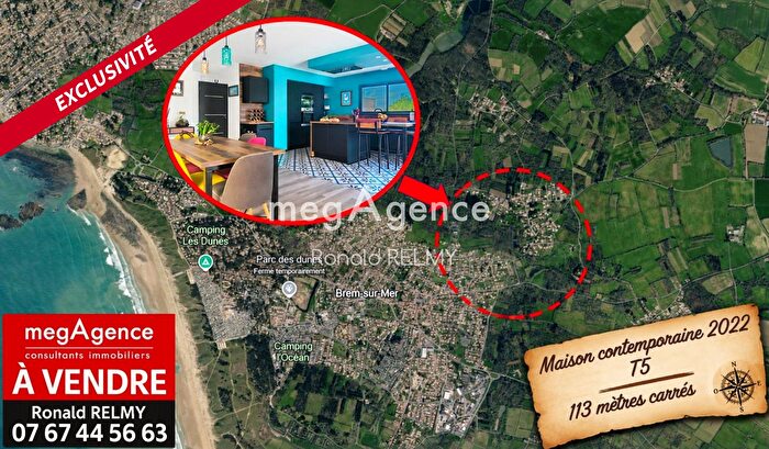 Maison 5 pièces à Brem-sur-Mer, à vendre