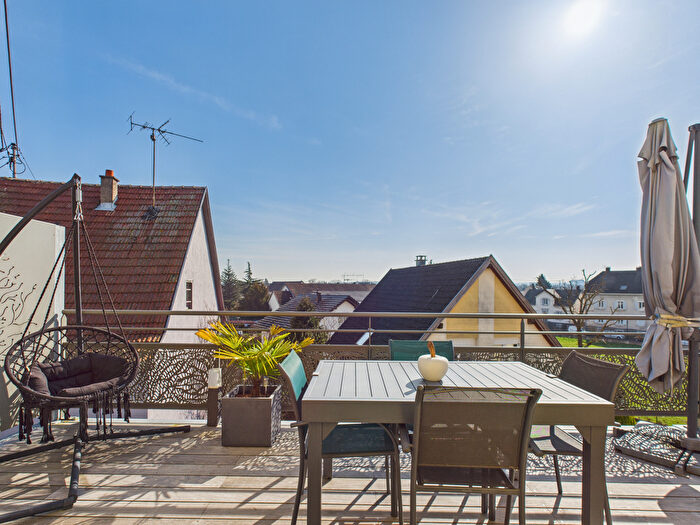 Appartement à vendre - Lutterbach - 5 pièces - 3 chambres