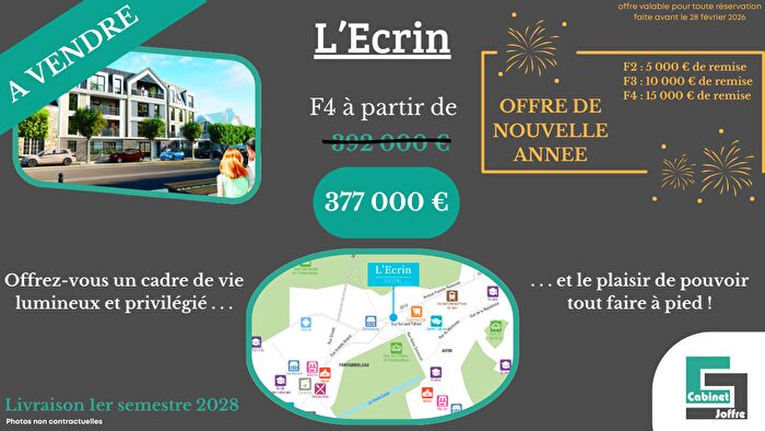 Appartement à vendre - Avon, Bercelle, Gare - 4 pièces - 3 chambres