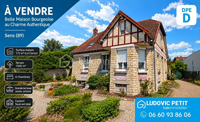 Maison 7 pièces à Sens, Les Chaillots, à vendre