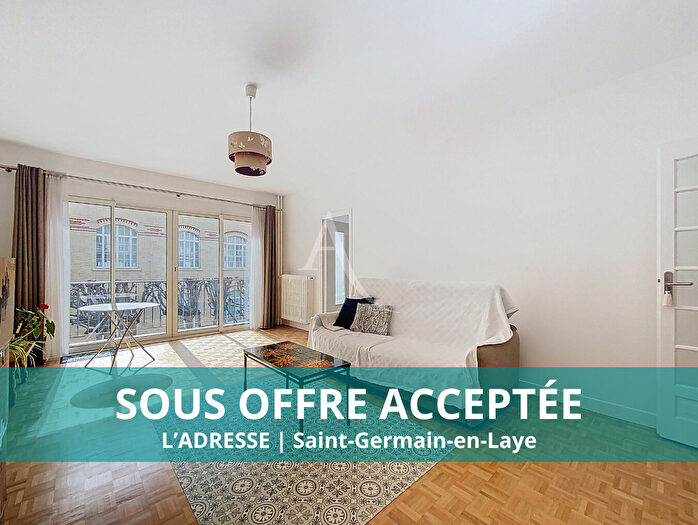 Appartement à vendre - Saint-Germain-en-Laye, Alsace, Péreire - 3 pièces - 2 chambres