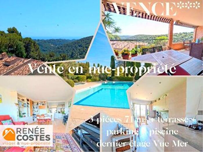 Vence, Vosgelade, Sainte-Anne : Appartement 3 pièces à vendre